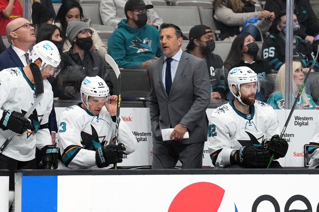 Reports: Sharks dismiss coach Bob Boughner, staff - Field Level Media ...