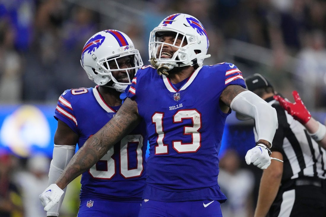 Bills WR Gabe Davis (ankle) ruled out vs. Titans - Field Level Media ...