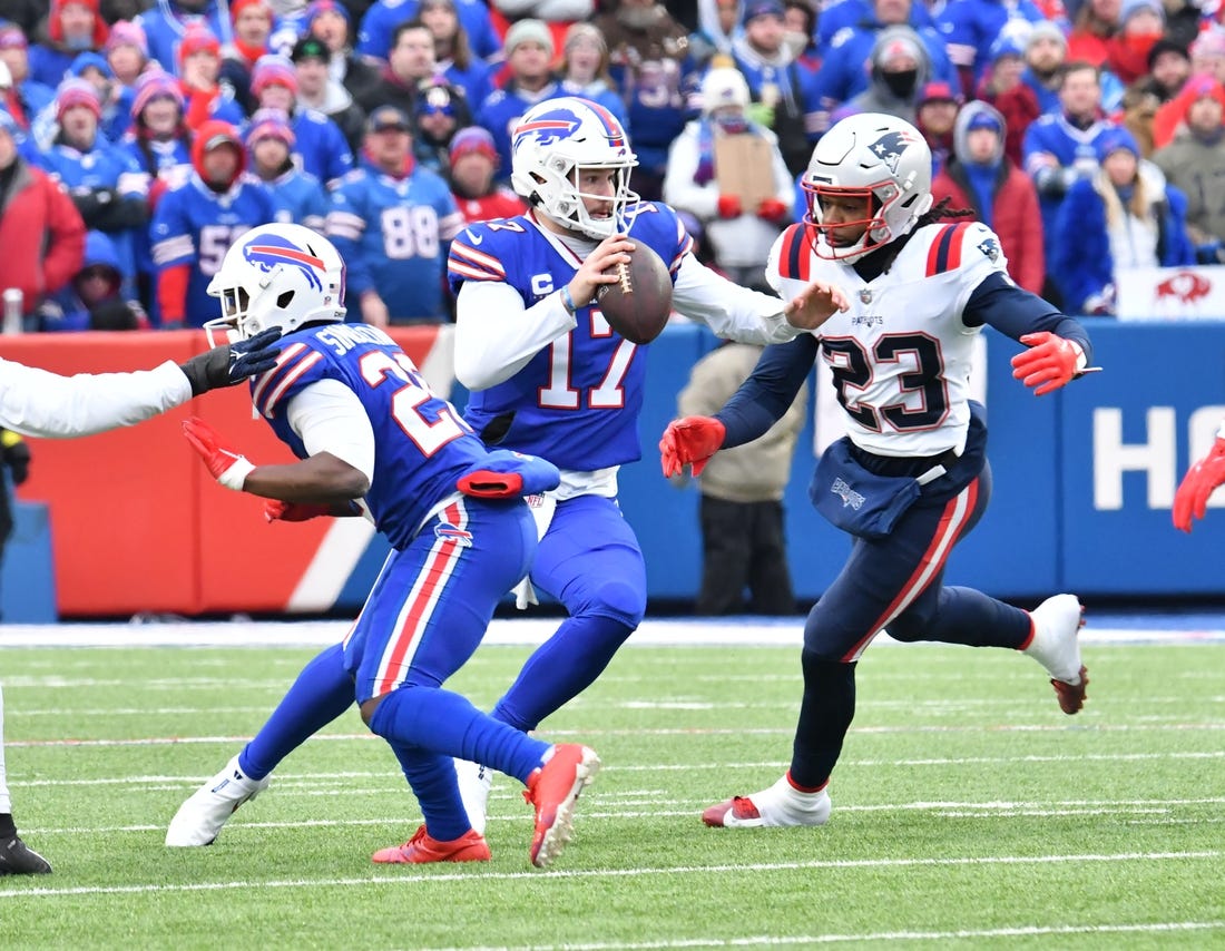 Nyheim Hines, emotional Bills jolt Patriots, claim No. 2 seed - Field ...
