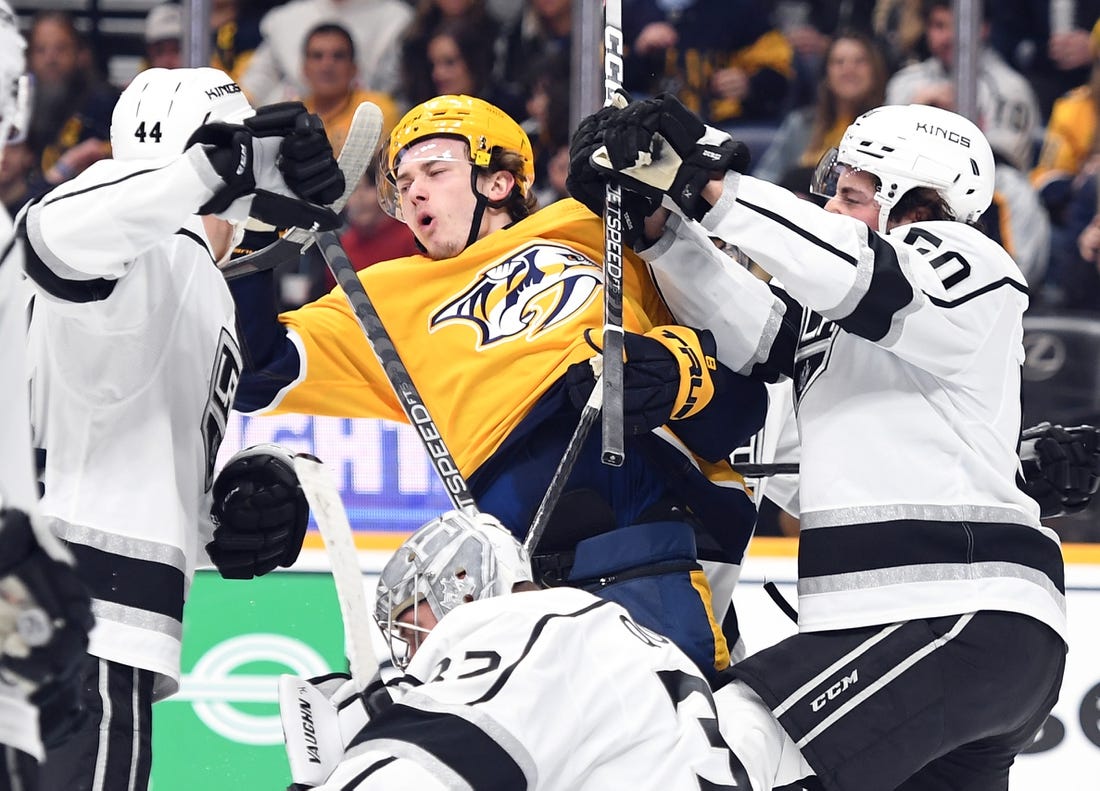 Matt Duchene scores twice as Predators defeat Kings - Field Level Media ...