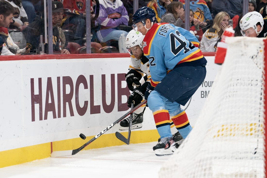 Panthers score dramatic goals in regulation, OT to beat Bruins - Field ...