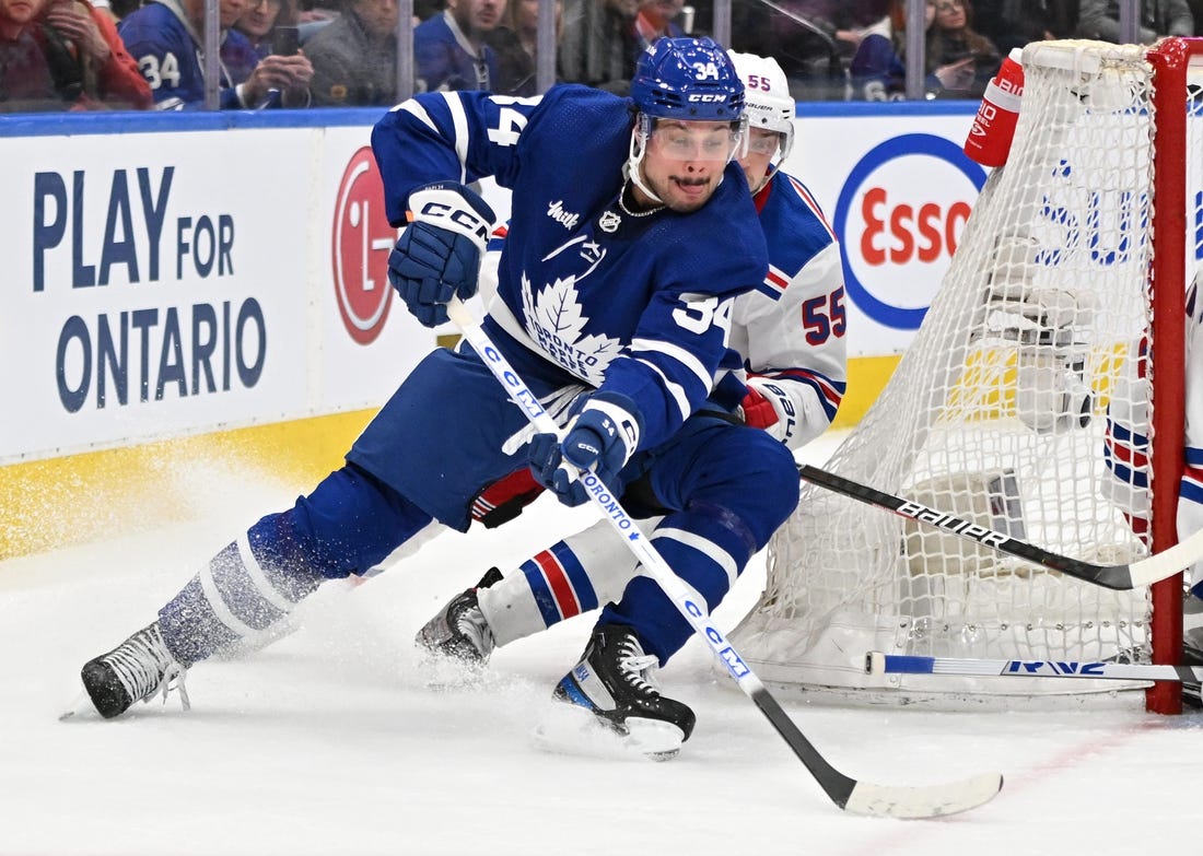 Leafs face off against Blackhawks with Auston Matthews back - Field ...