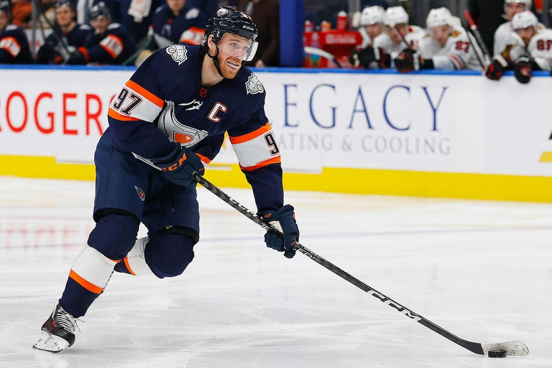 Red-hot Connor McDavid leads streaking Oilers into Philly - Field Level ...