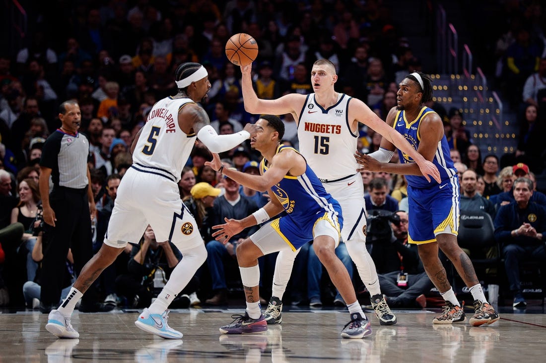 Nikola Jokic Nets Another Triple Double Nuggets Top Warriors Field