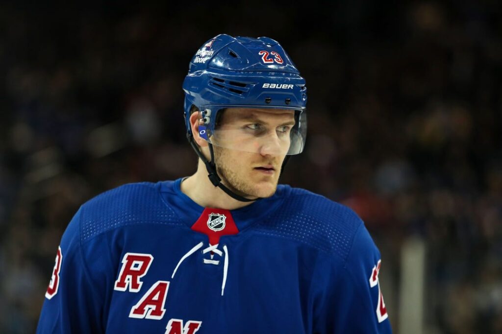 On 7-game roll again, Rangers face struggling Flames - Field Level ...