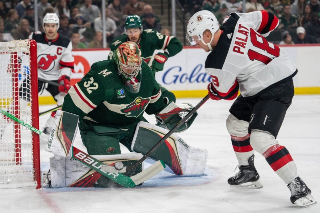 Wild snap skid with shootout win over Devils - Field Level Media ...