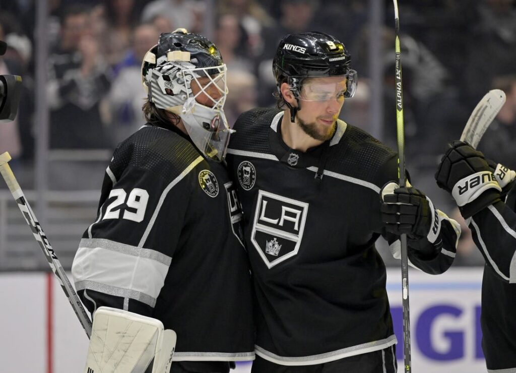 NHL roundup: Adrian Kempe (4 goals), Kings pound Penguins - Field Level ...