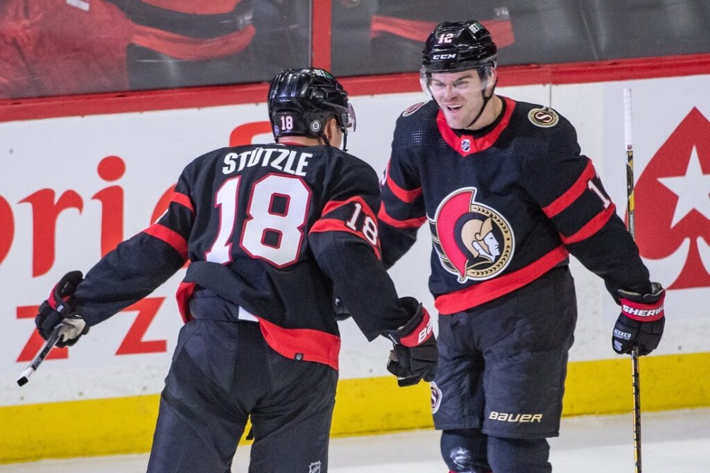 NHL roundup: Tim Stutzle helps Senators rally past Flames - Field Level ...