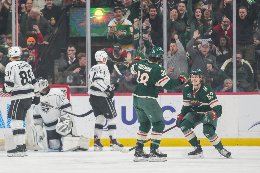 Wild slow Kings' offense in 2-1 victory - Field Level Media ...