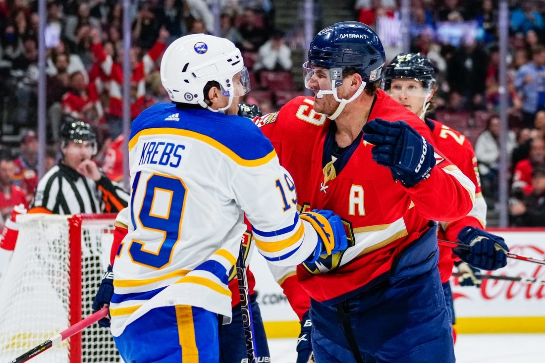 Craig Anderson stops 53 shots as Sabres down Panthers - Field Level ...