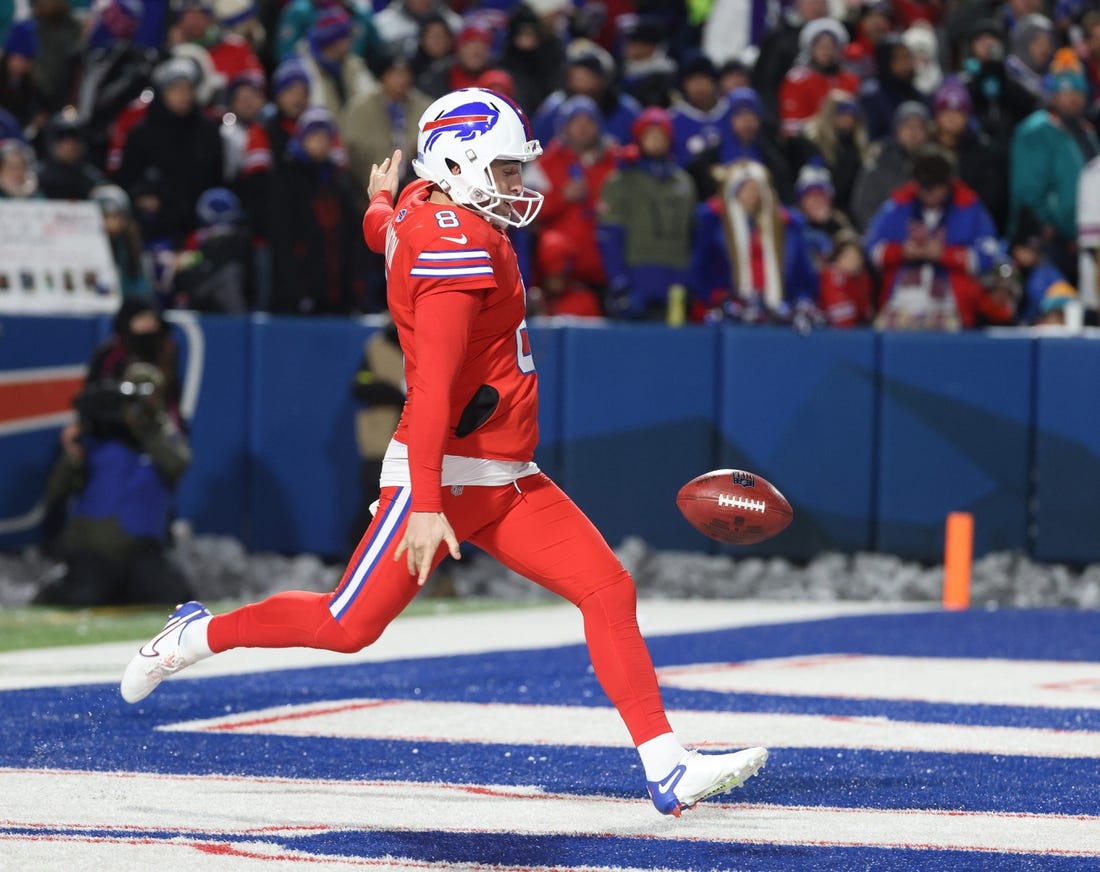 Report: Bills re-signing P Sam Martin to 3-year deal - Field Level Media - Professional sports ...