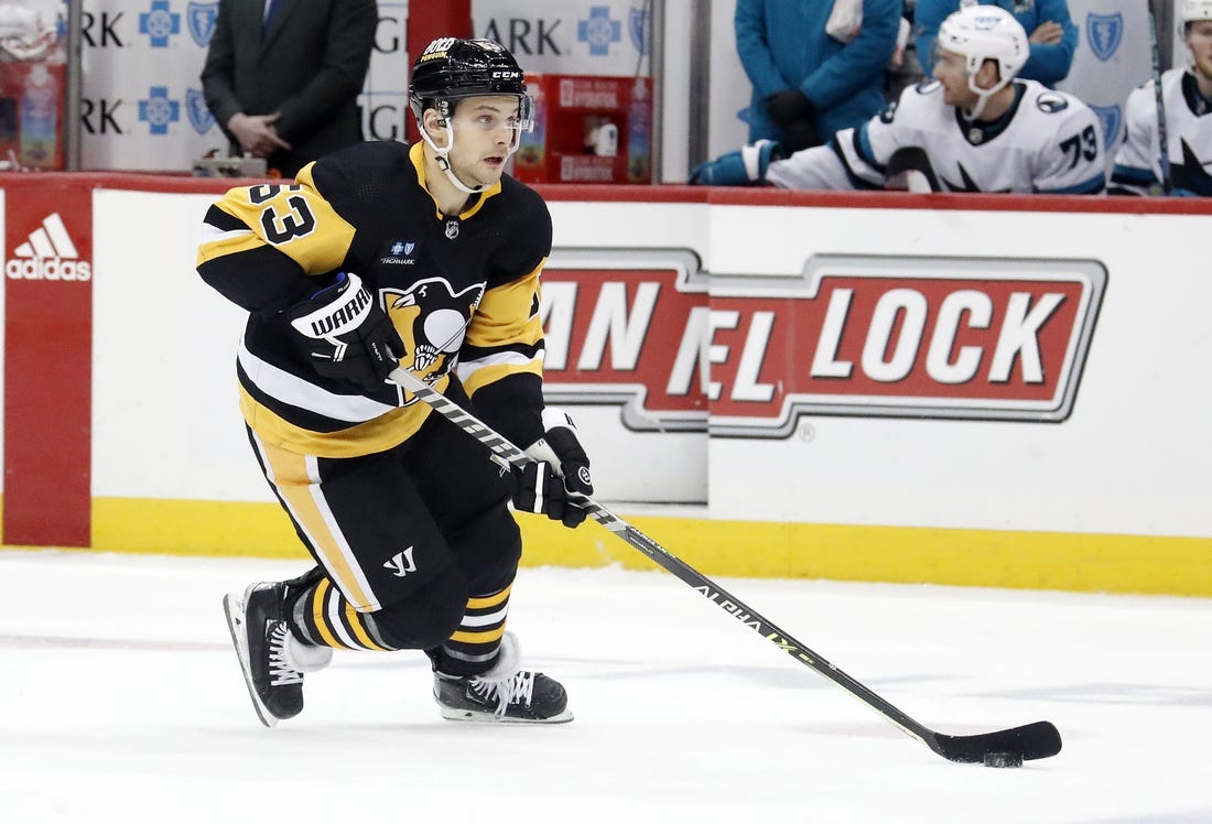 Golden Knights acquire Teddy Blueger from Penguins - Field Level Media ...