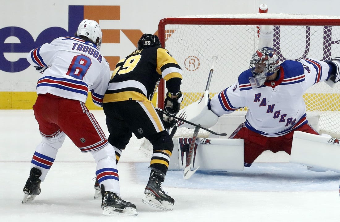 Kris Letang's OT goal lifts Penguins over Rangers - Field Level Media ...