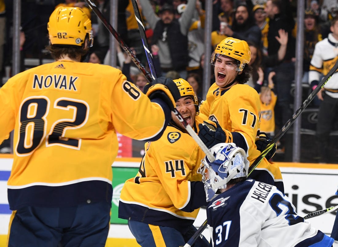 Predators aim to get back on track vs. high-flying Rangers - Field ...
