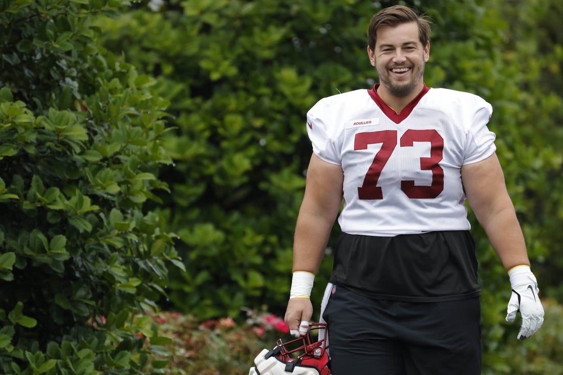 Former Commanders C Chase Roullier announces retirement - Field Level ...