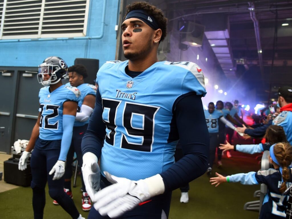 Simple assault charge dropped against Titans OLB Rashad Weaver - Field ...