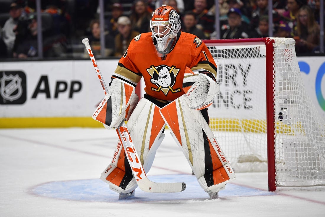 Ducks sign goaltender Lukas Dostal for 2 years - Field Level Media ...