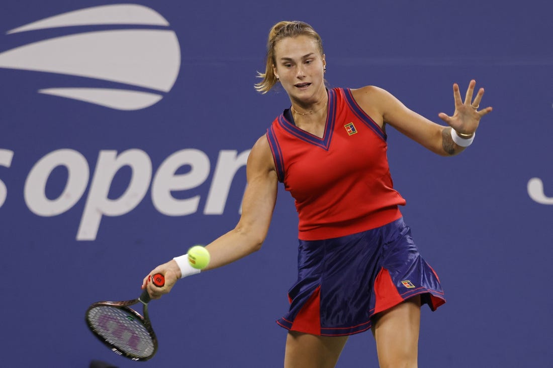 Aryna Sabalenka reaches 3rd straight U.S. Open semifinal - Field Level Media - Professional ...