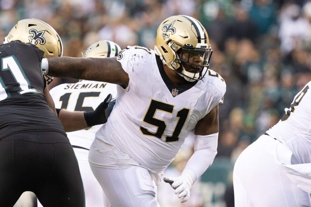 Saints OL Cesar Ruiz agrees to 4-year extension - Field Level Media ...