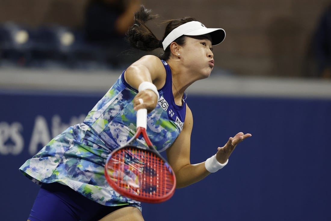 Top seed Lin Zhu survives and advances in Osaka - Field Level Media ...