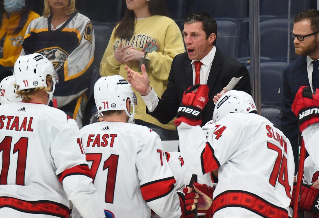 Hurricanes focused on 'journey' in opener vs. Senators - Field Level ...