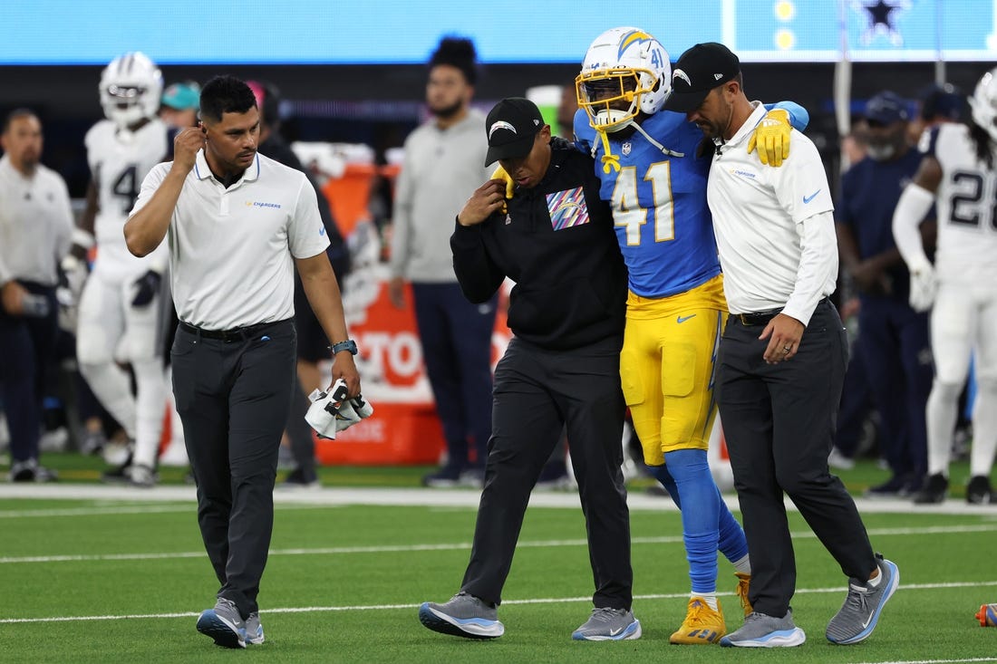Chargers S Raheem Layne out for season with torn ACL - Field Level ...