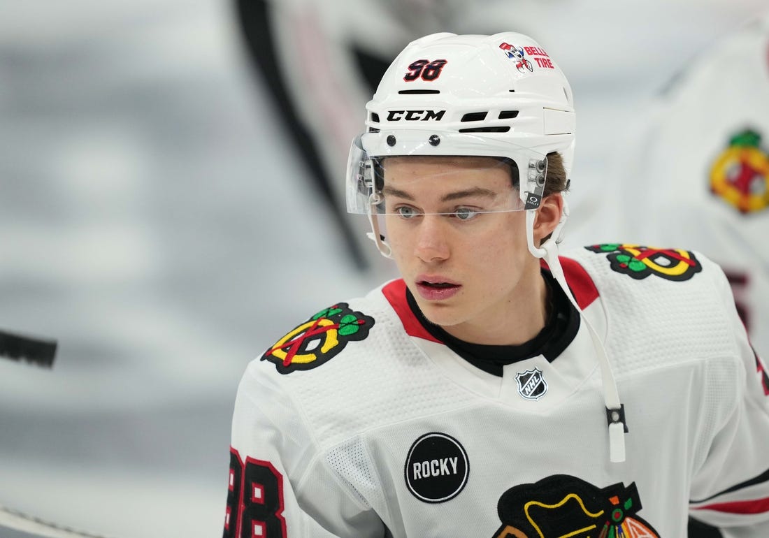 Connor Bedard to make home debut as Blackhawks face Knights - Field ...