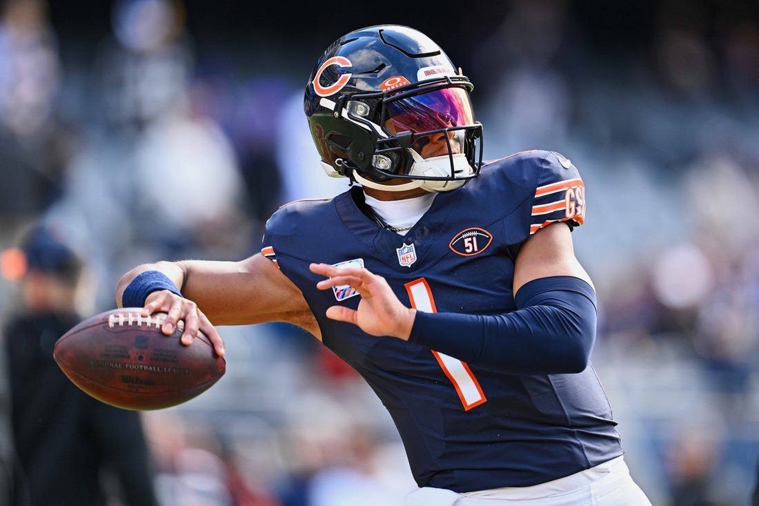 Bears QB Justin Fields out, Tyson Bagent to start vs. Raiders - Field ...