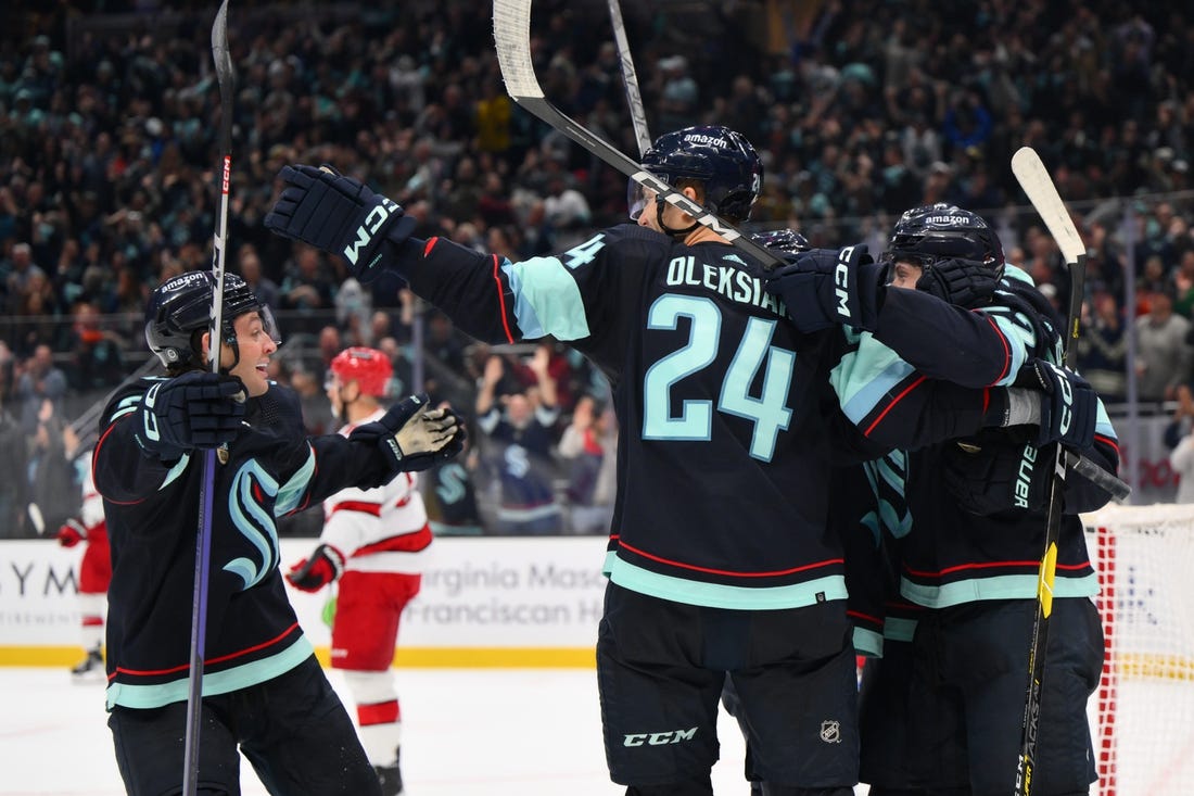 Kraken look to continue high scoring against Rangers - Field Level ...