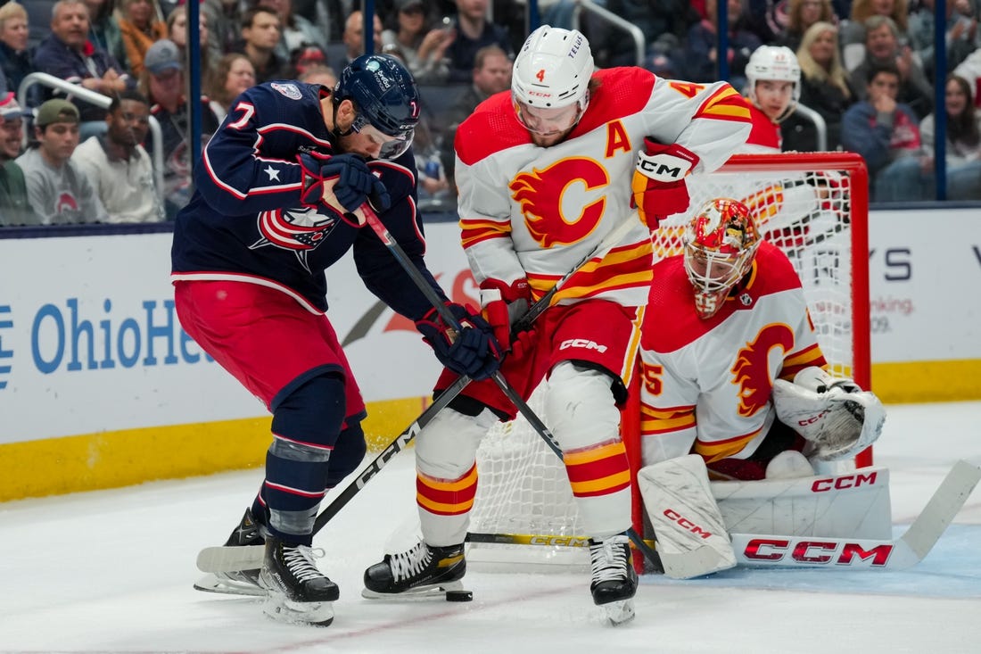 NHL upholds four-game ban for Flames D Rasmus Andersson - Field Level Media - Professional ...