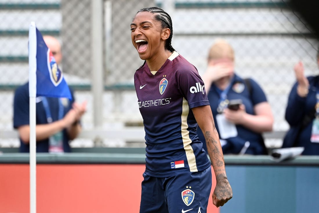 Courage F Kerolin crowned 2023 NWSL MVP - Field Level Media ...