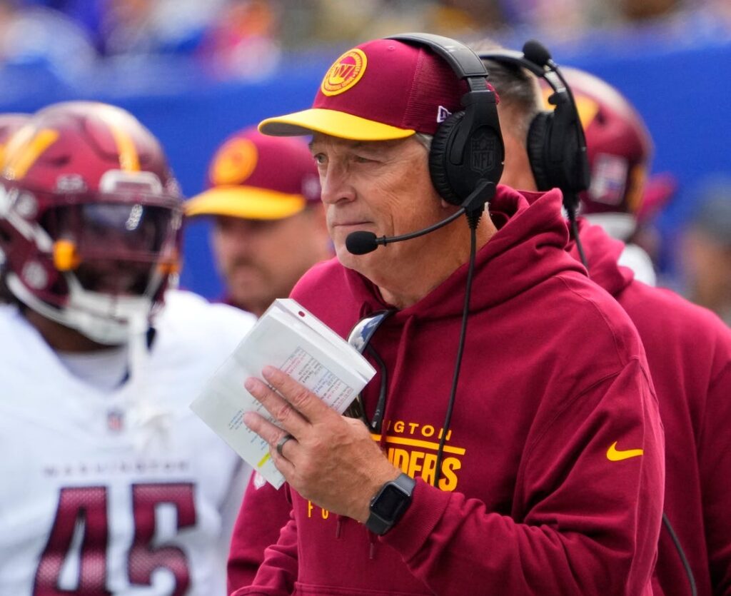 Commanders fire DC Jack Del Rio, DBs coach - Field Level Media ...