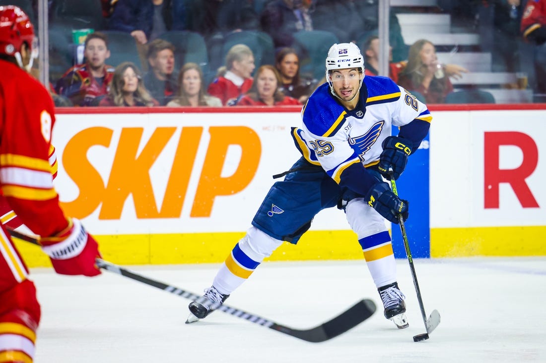 Blues hope offense heats up vs. potent Devils - Field Level Media ...