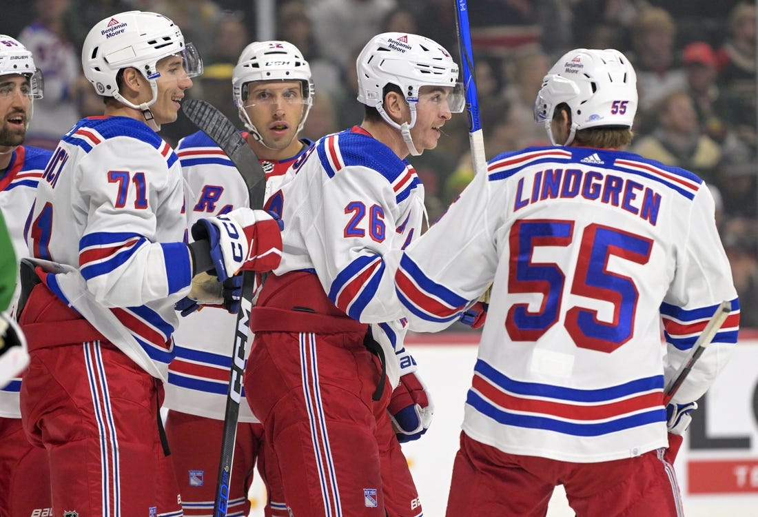 Jimmy Vesey, Rangers score late to beat Devils - Field Level Media ...