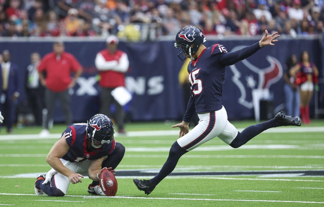 Texans add kicker with Ka'imi Fairbairn hurt - Field Level Media ...