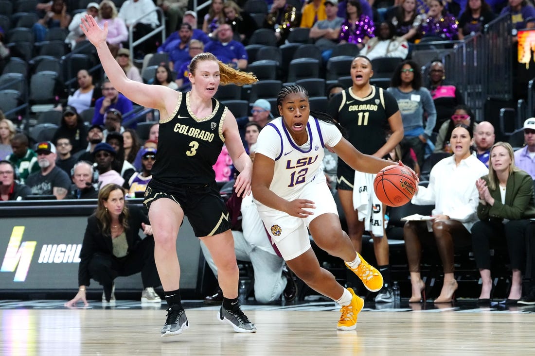 No. 1 LSU stampeded by No. 20 Colorado, 92-78 - Field Level Media ...