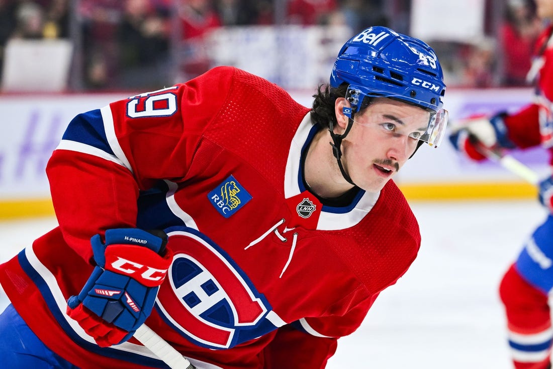 Canadiens' Rafael Harvey-Pinard (lower body) out 8 weeks - Field Level ...