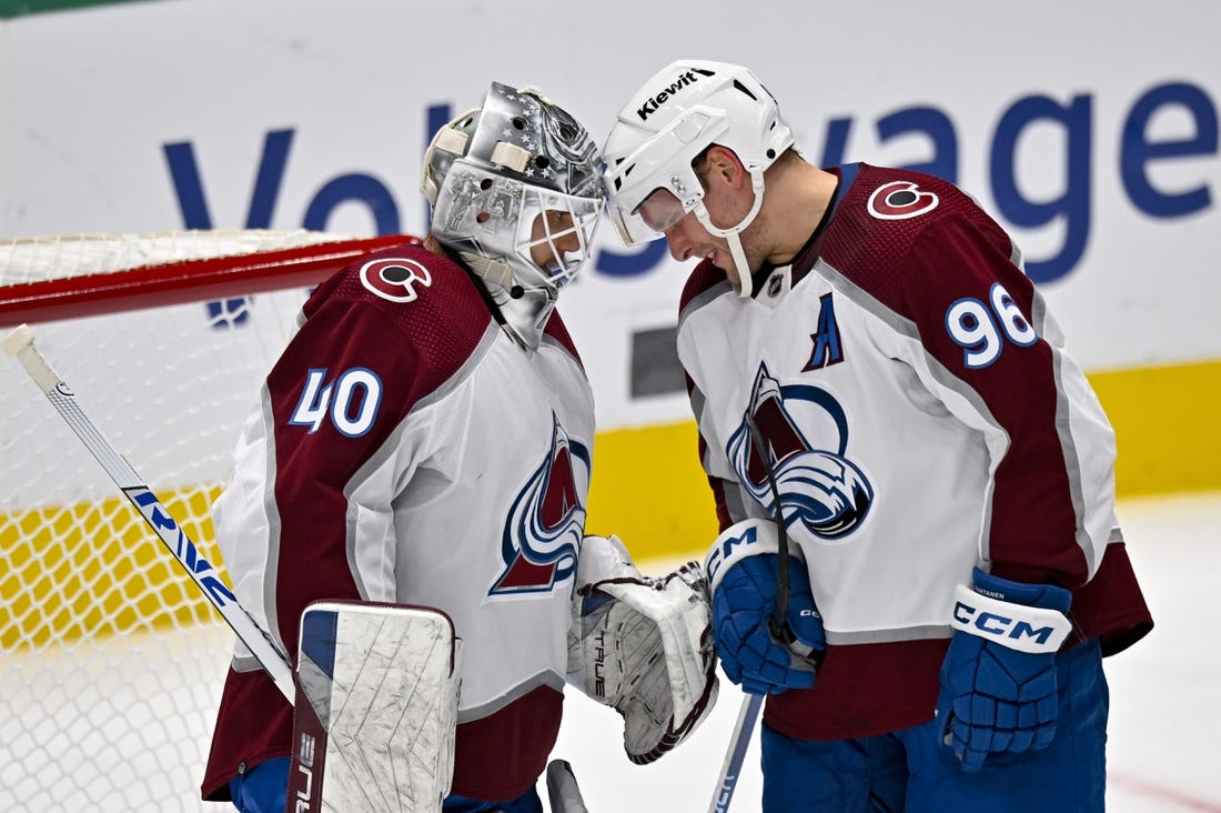 NHL roundup: Down by three goals, Avs score 6 to top Stars - Field ...