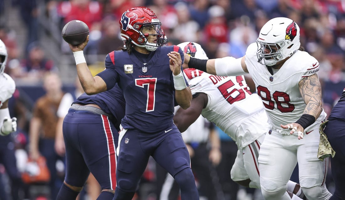 Texans overcome 3 INTs from CJ Stroud, hold off Cardinals - Field Level Media - Professional ...