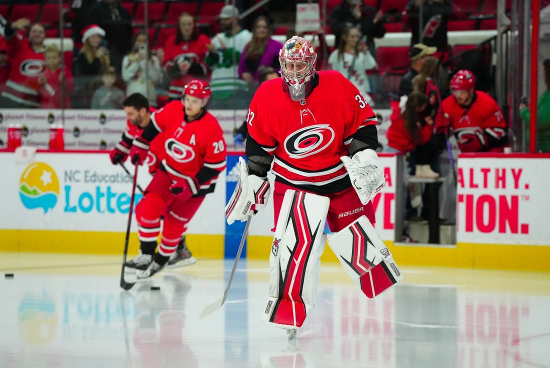 Hurricanes look for better goaltending in clash vs. Capitals - Field ...