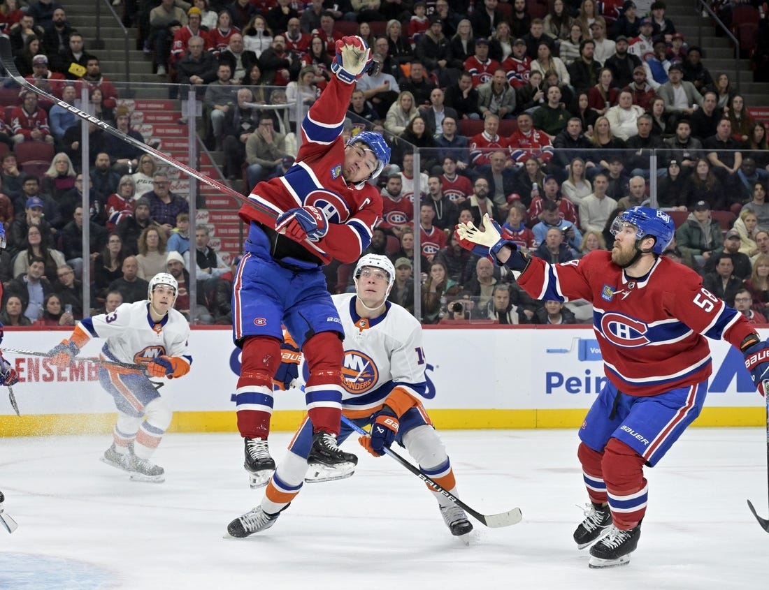 Habs post 4-goal 2nd period, then hold off Isles - Field Level Media ...