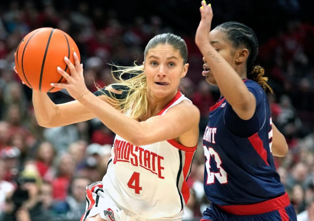 Women's Top 25 roundup: Jacy Sheldon scores big for No. 13 Ohio State ...