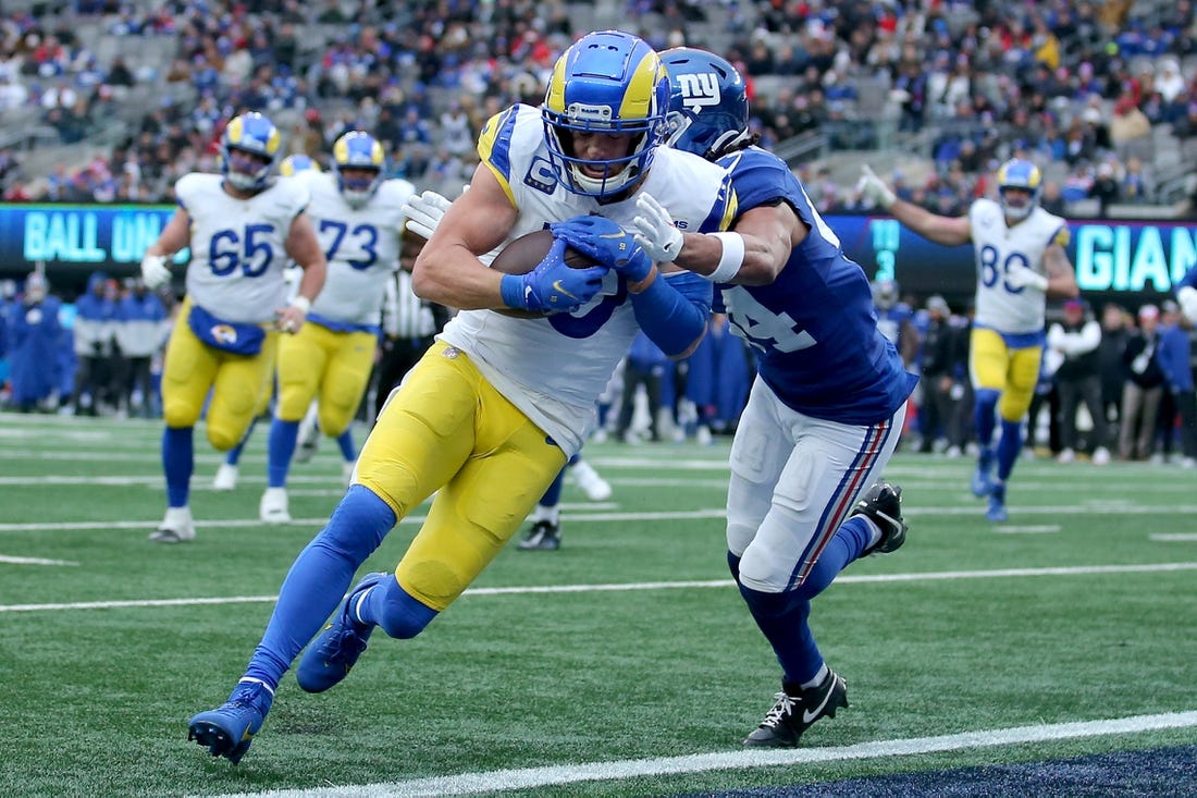 Rams score early, hold off Giants - Field Level Media - Professional ...