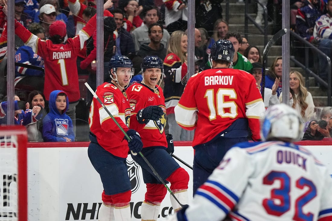 Confident Panthers kick off road trip at Coyotes - Field Level Media ...