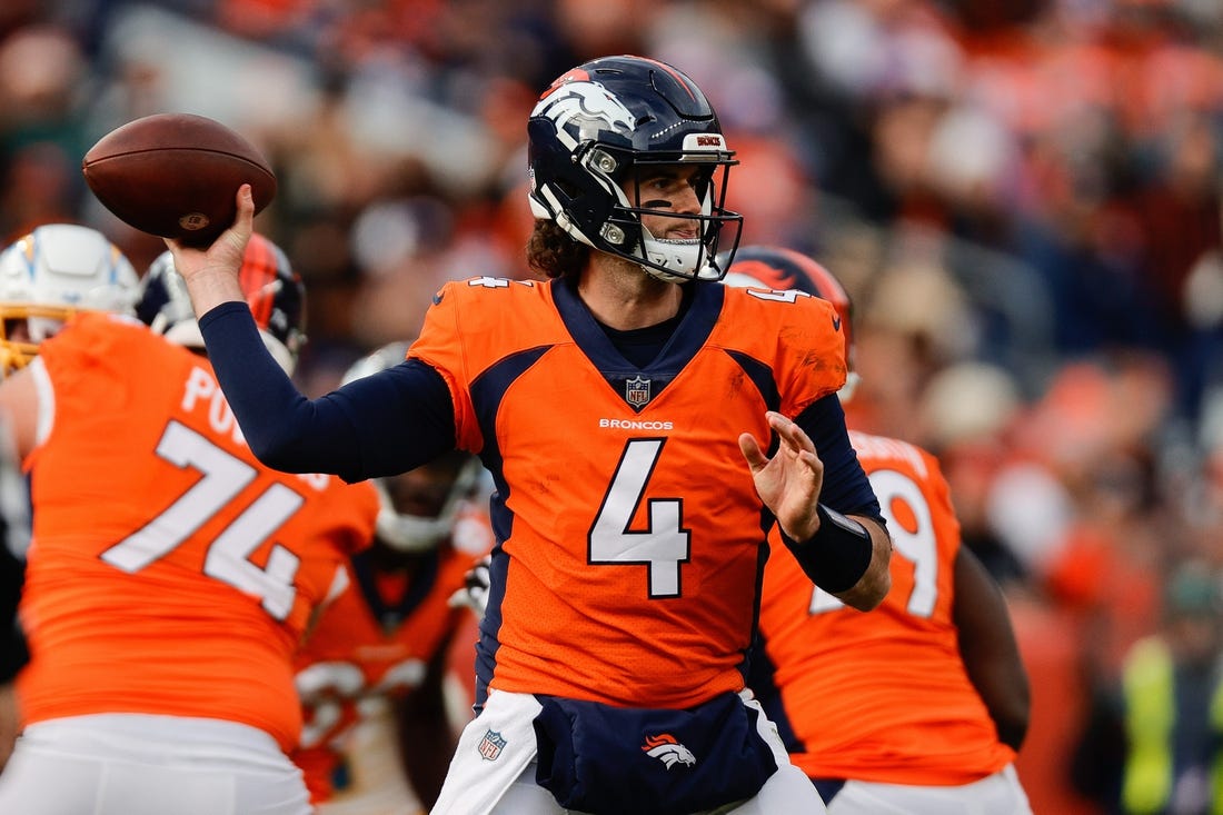 Broncos starting Jarrett Stidham at QB in finale - Field Level Media ...