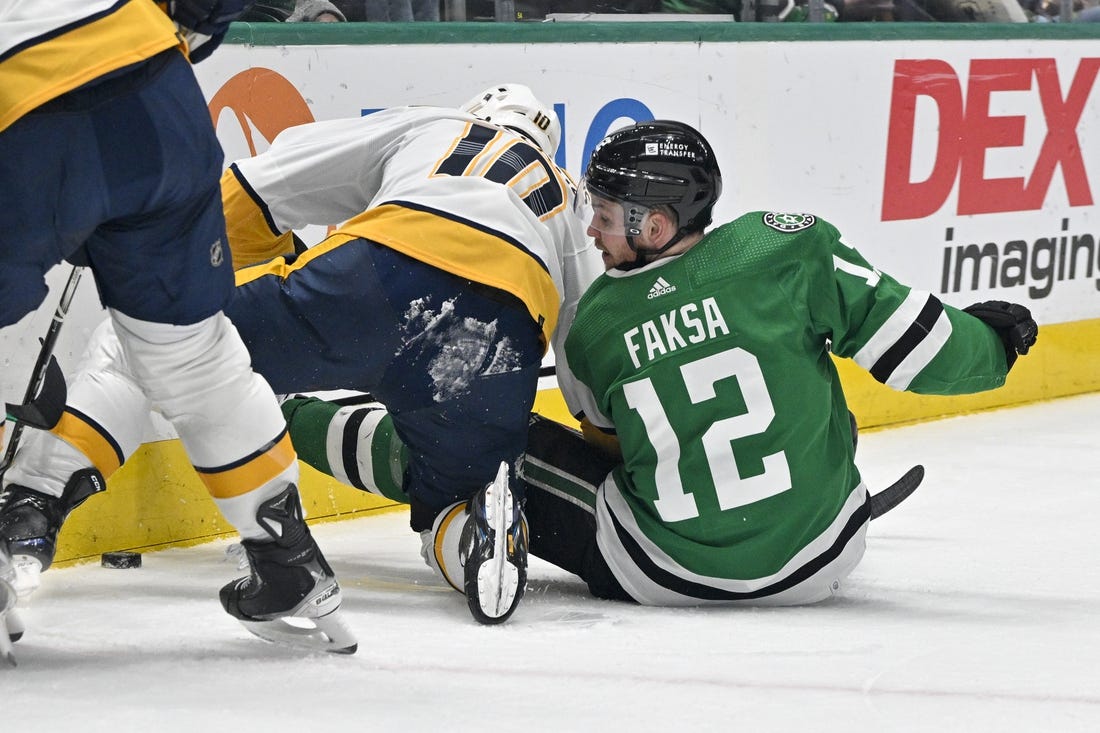 Filip Forsberg scores twice as Predators edge Stars - Field Level Media - Professional sports ...