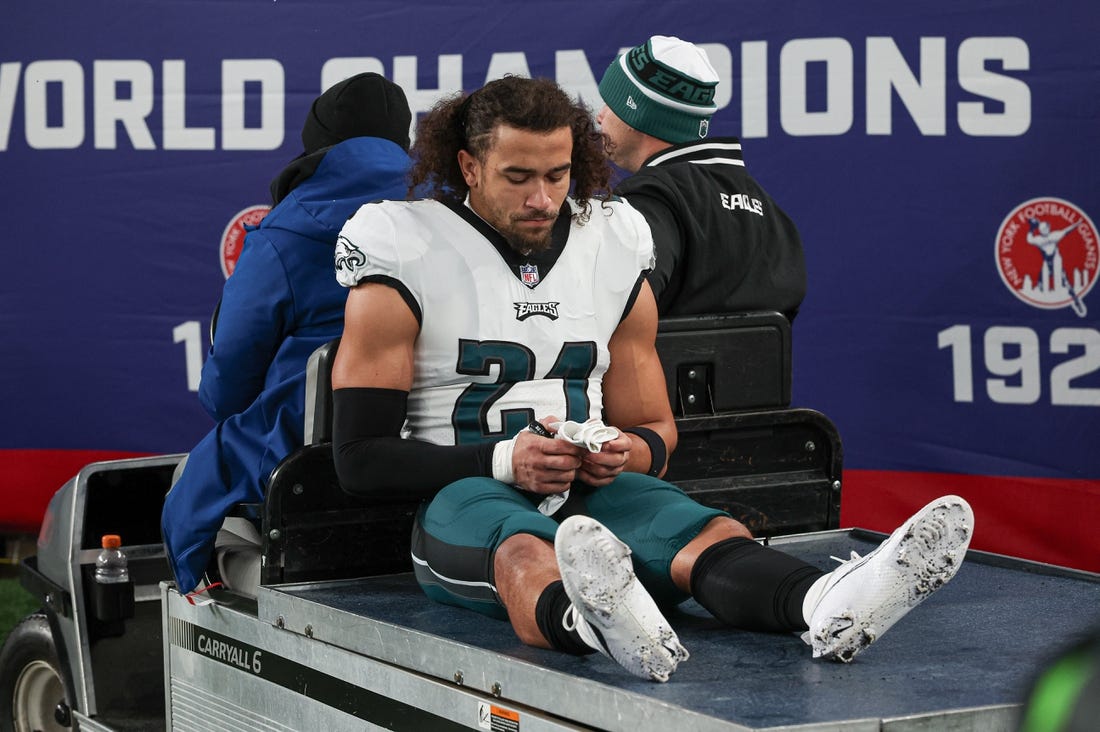 Report: Eagles fear S Sydney Brown tore ACL - Field Level Media ...