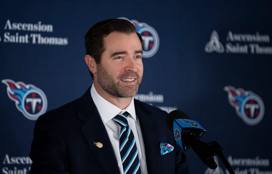 New Titans coach Brian Callahan ready to call plays for QB Will Levis ...
