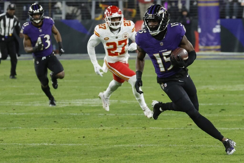 Ravens sign WR Nelson Agholor to 1-year extension - Field Level Media ...