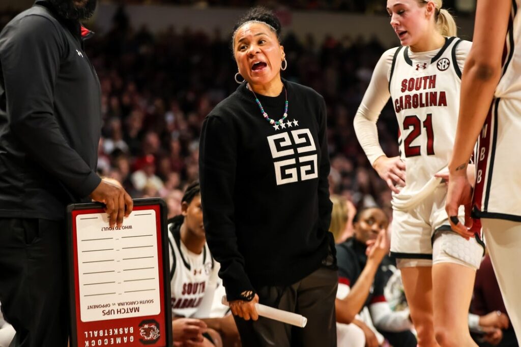 Women's Top 25 roundup: Milestone win for No. 1 South Carolina coach ...
